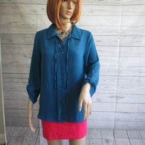 Notations | Tops | Nwt Notations Blouse Sz S Msrp 400 | Poshmark